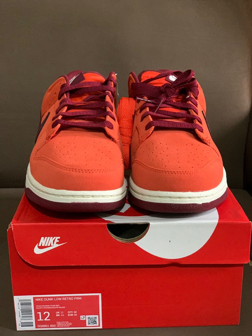 Authentic Nike Dunk Low (Retro) sz 12 US Mens, Men's Fashion, Footwear ...