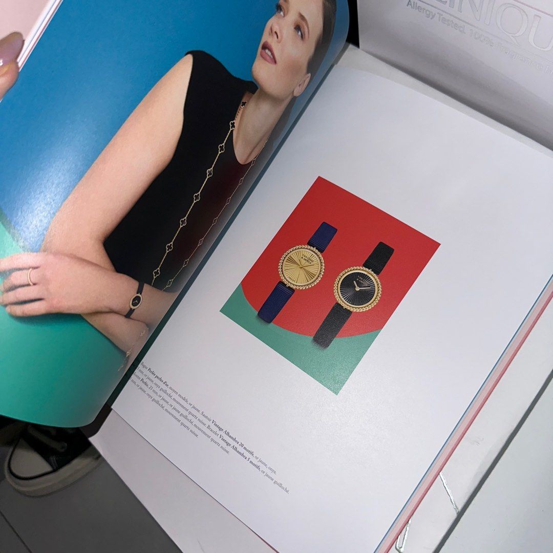 Authentic Van Cleef & Arpels Coffee Table Book/ Catalog/ Magazine ...