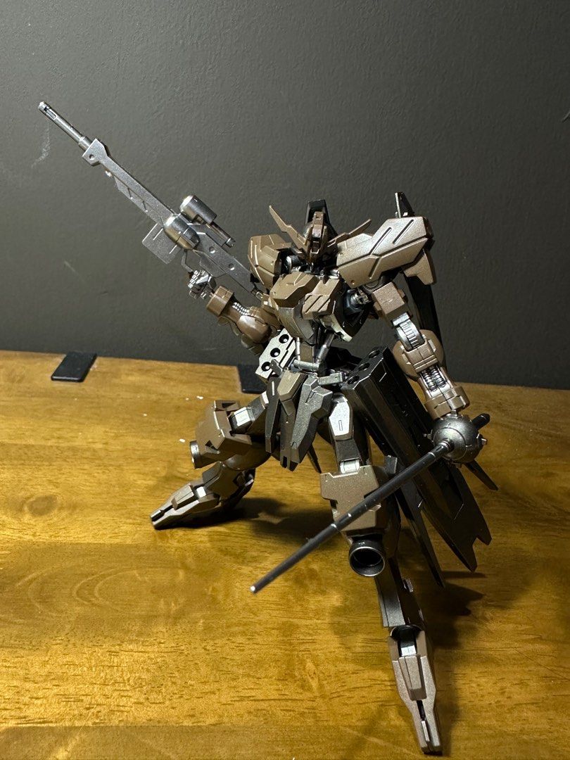 Bandai HG IBO Gundam Vidar ( Custom Iron Blooded Paint ), Hobbies ...