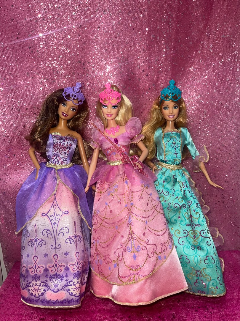 Barbie 3 muskeeteers, Hobbies & Toys, Toys & Games on Carousell