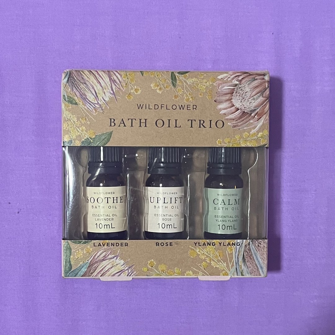 Bath Oil Set, Beauty & Personal Care, Bath & Body, Bath on Carousell