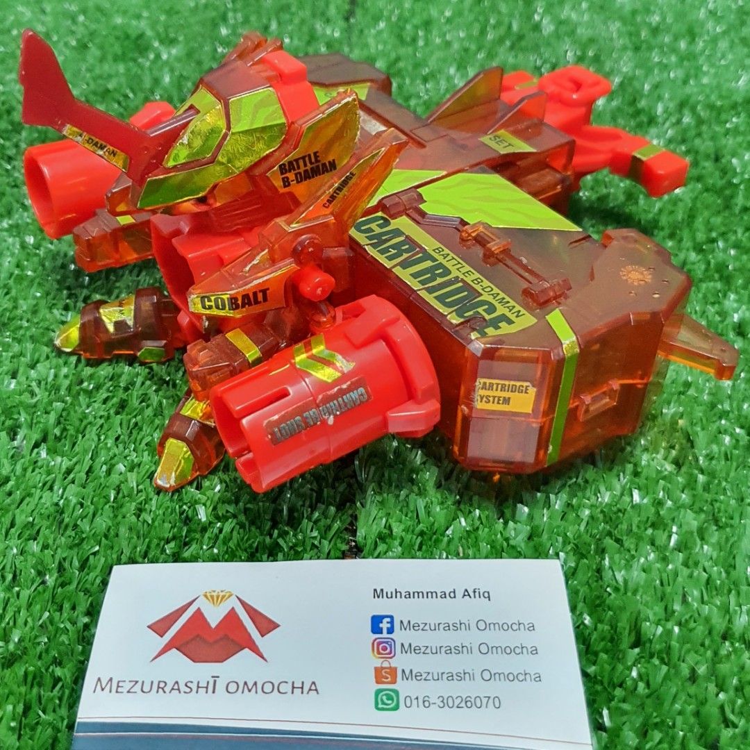 Battle B-Daman Cobalt Blaster Cartridge Rensya Edition (Original Takara ...