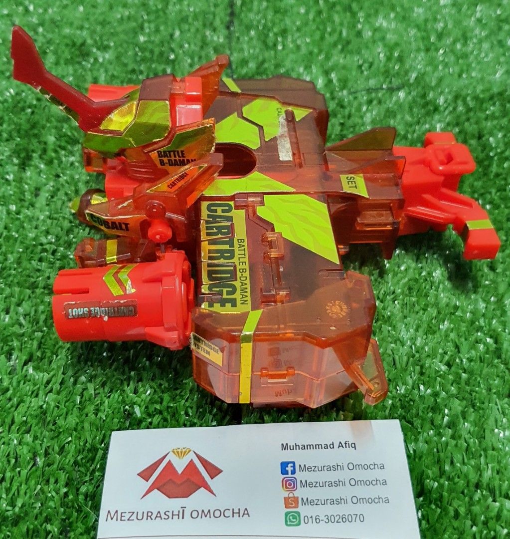 Battle B-Daman Cobalt Blaster Cartridge Rensya Edition (Original Takara ...