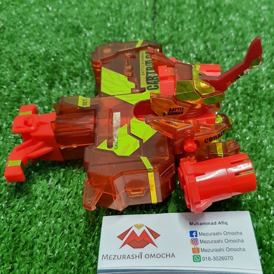Battle B-Daman Cobalt Blaster Cartridge Rensya Edition (Original Takara ...