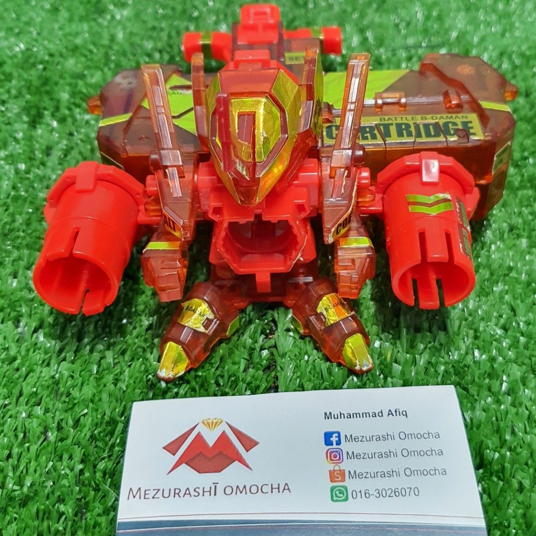 Battle B-Daman Cobalt Blaster Cartridge Rensya Edition (Original Takara), Hobbies & Toys, Toys ...