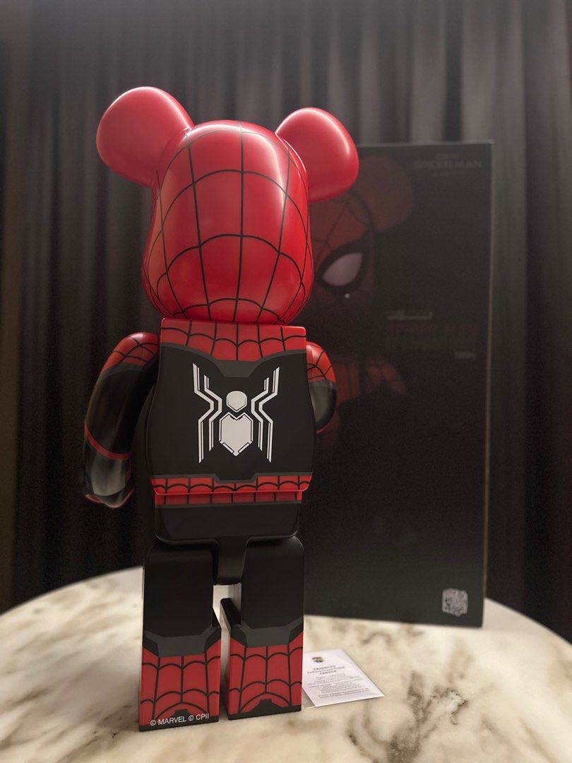 BearBrick Spiderman 1000%, Hobbies & Toys, Toys & Games on Carousell