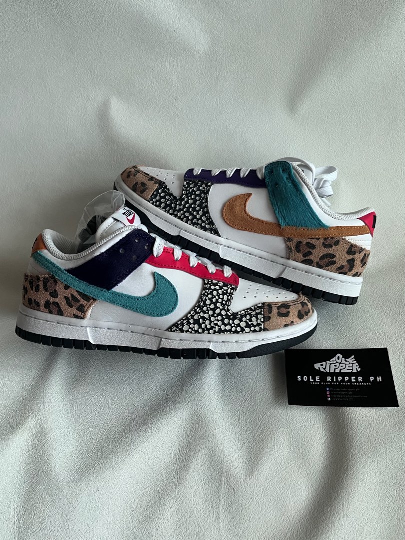 BELOW SRP‼️ Dunk Low Safari Mix, Women's Fashion, Footwear, Sneakers on ...
