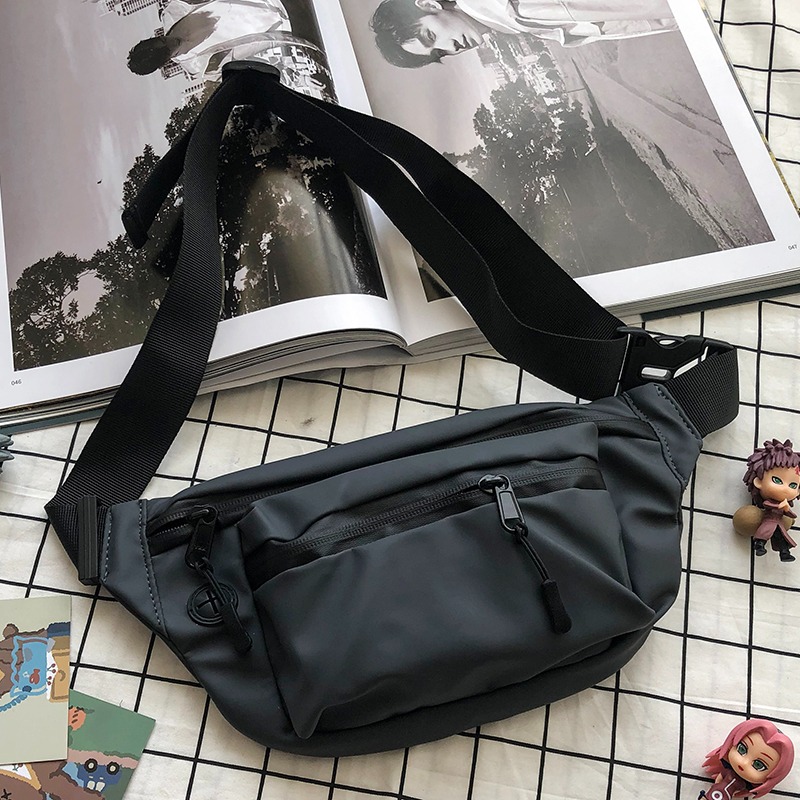 Black Bum Bag | Shoulder Bag | Crossbody Bag | Chest Bag | Waterproof ...
