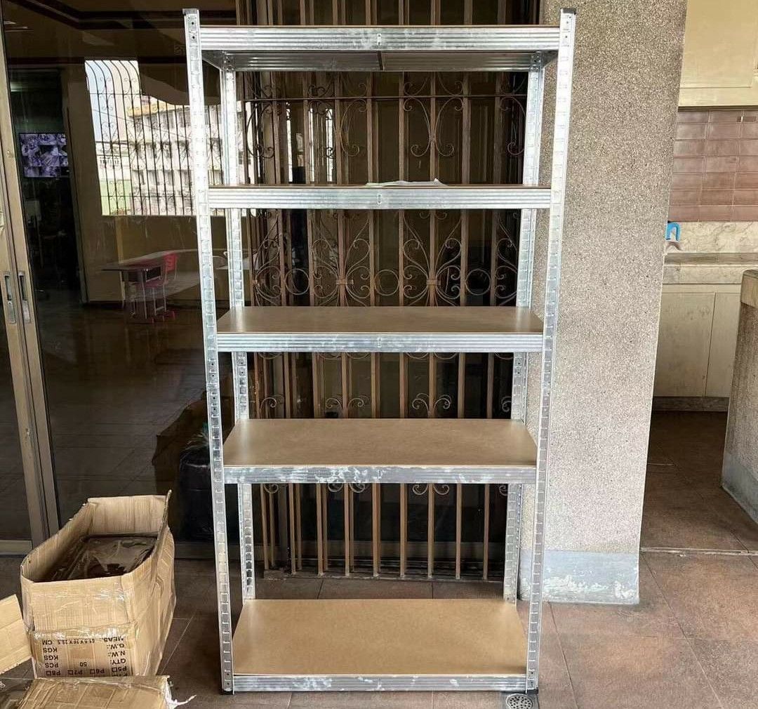 Boltless Rack 4 Layers Adjustable Levels with Thermo-infused Laminated ...