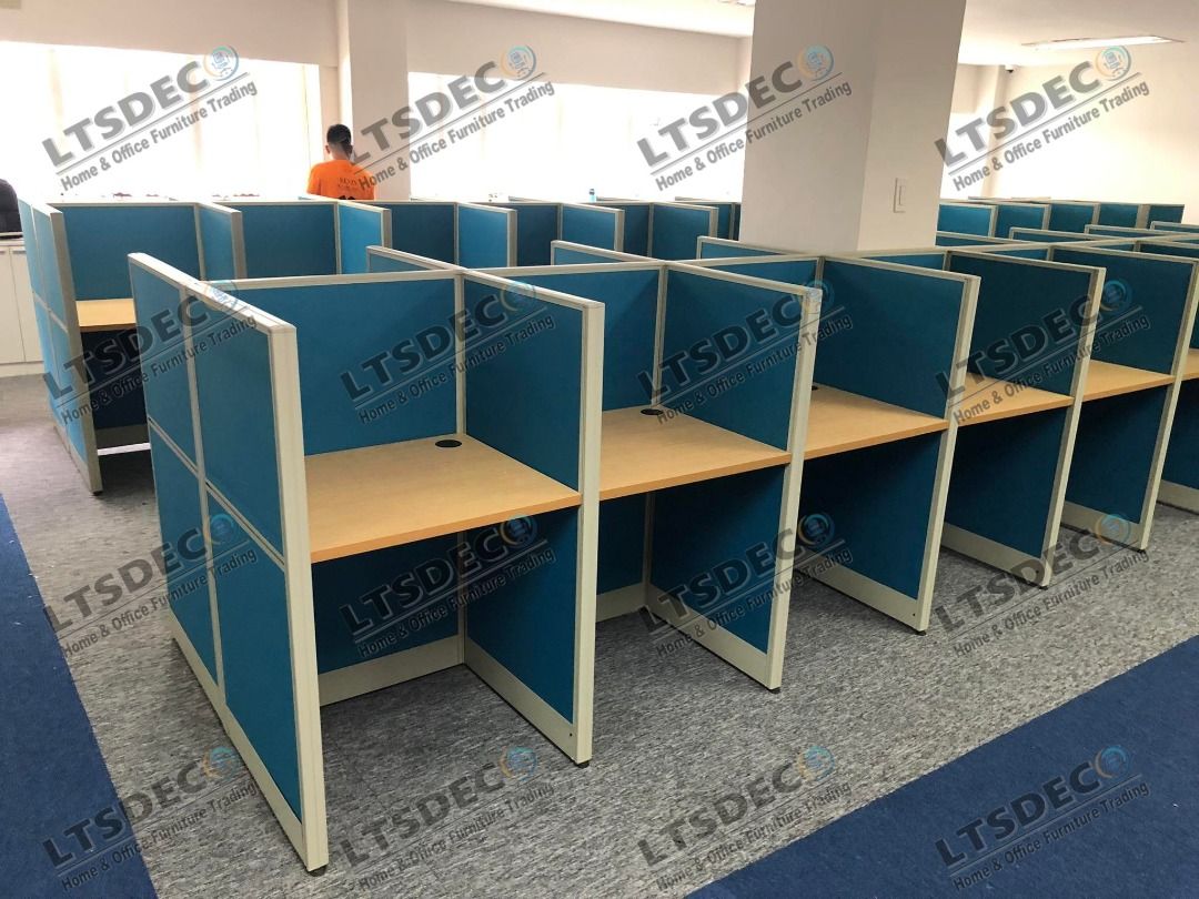 BPO CUBICLES OFFICE PARTITION WORKSTATION TABLE OFFICE FURNITURE ...
