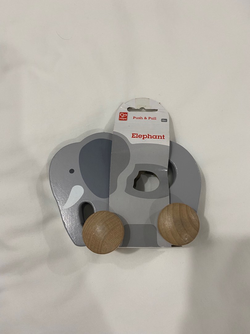 Brand New Elephant Push & Pull Toy, Babies & Kids, Infant Playtime on Carousell