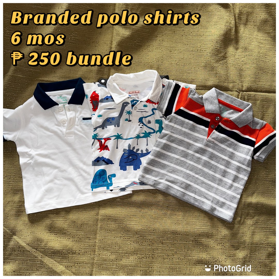 Branded polo bundle, Babies & Kids, Babies & Kids Fashion on Carousell