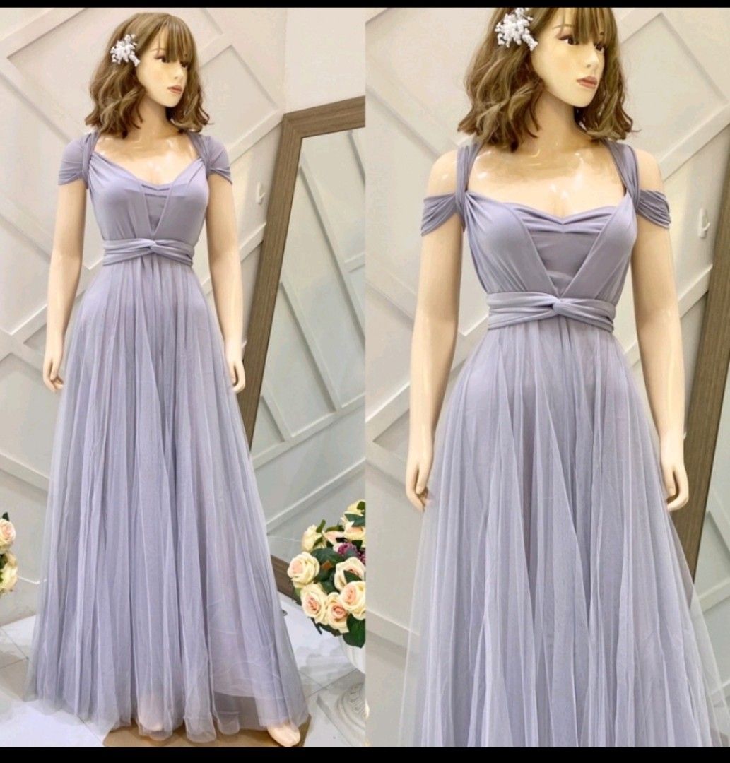 BRANDNEW TULLE INFINITY GOWN, Women's Fashion, Dresses & Sets, Evening dresses & gowns on Carousell