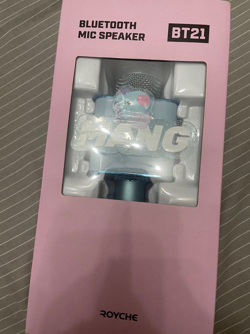 BT21 Bluetooth Mic (MANG), Hobbies & Toys, Memorabilia & Collectibles, Fan Merchandise on Carousell