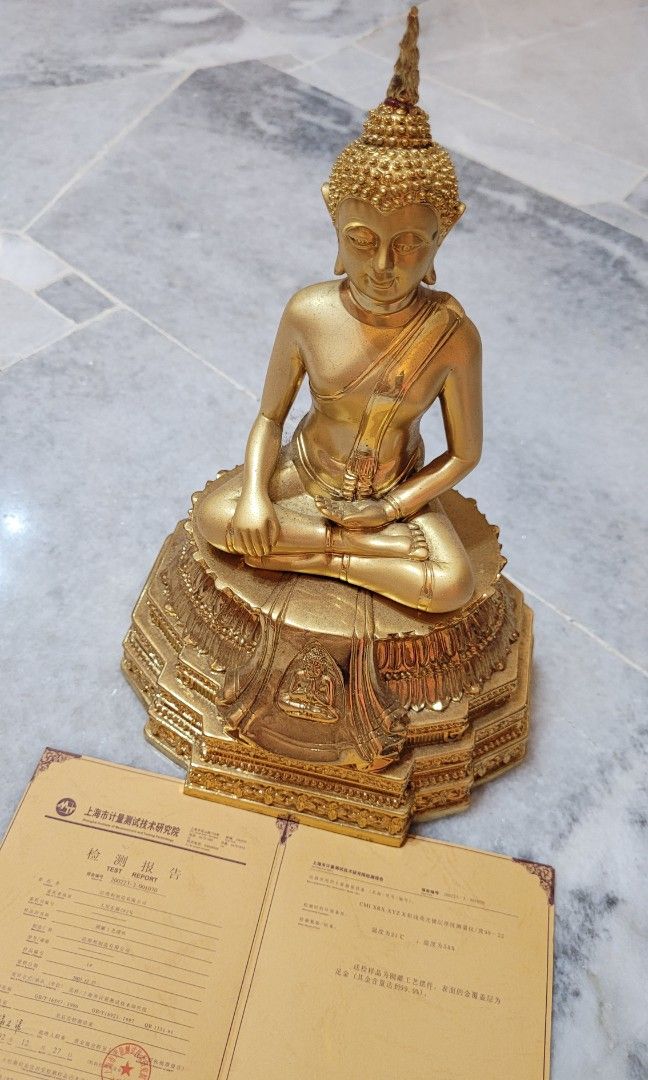 Buddha with birth cert, Hobbies & Toys, Collectibles & Memorabilia ...
