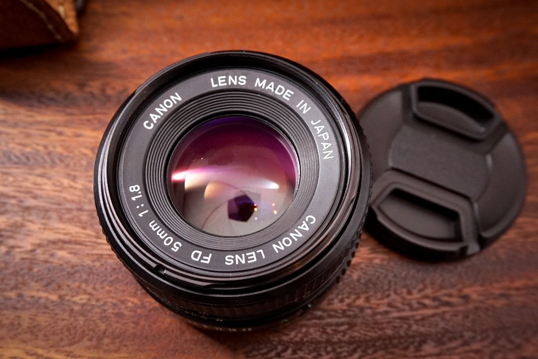 Canon FTb + Canon 50mm f1.8 nFD SLR vintage film camera set ...