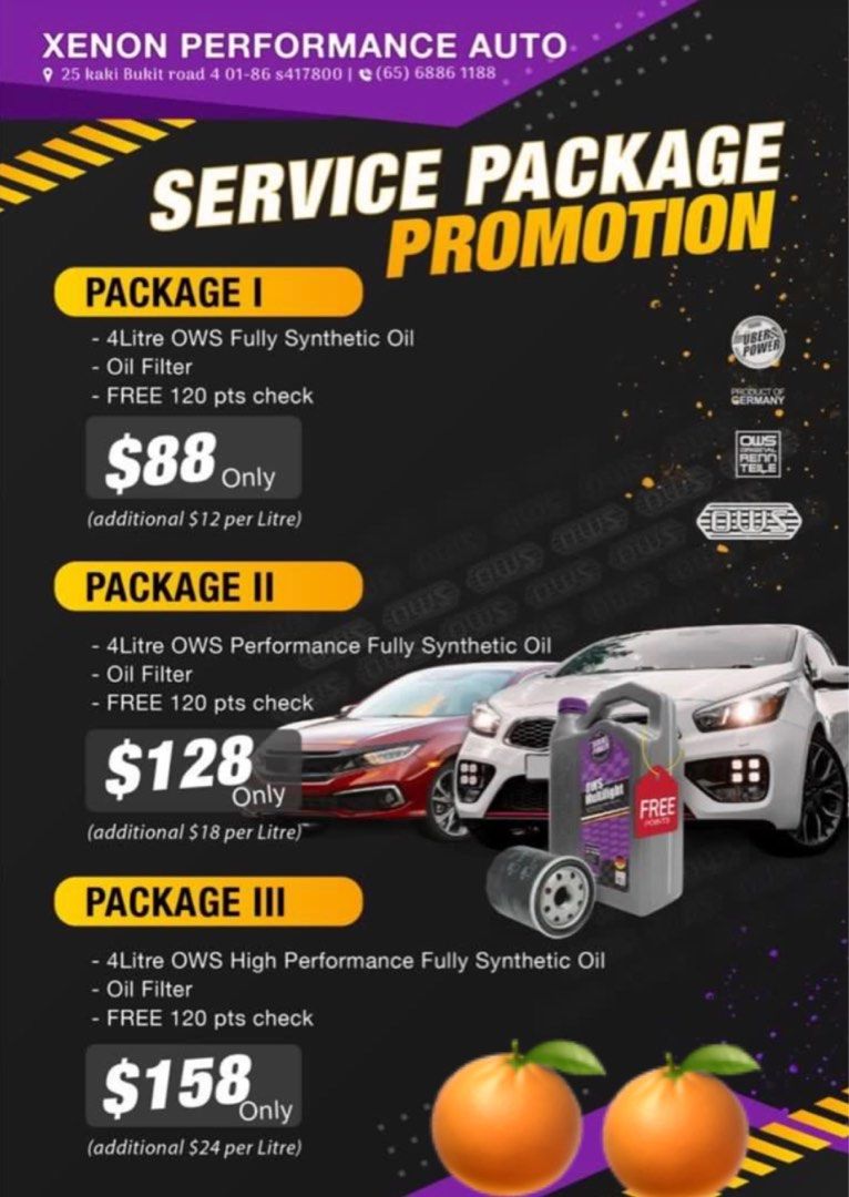 Car Servicing Promotion No Gst using High Quality engine oil with ...