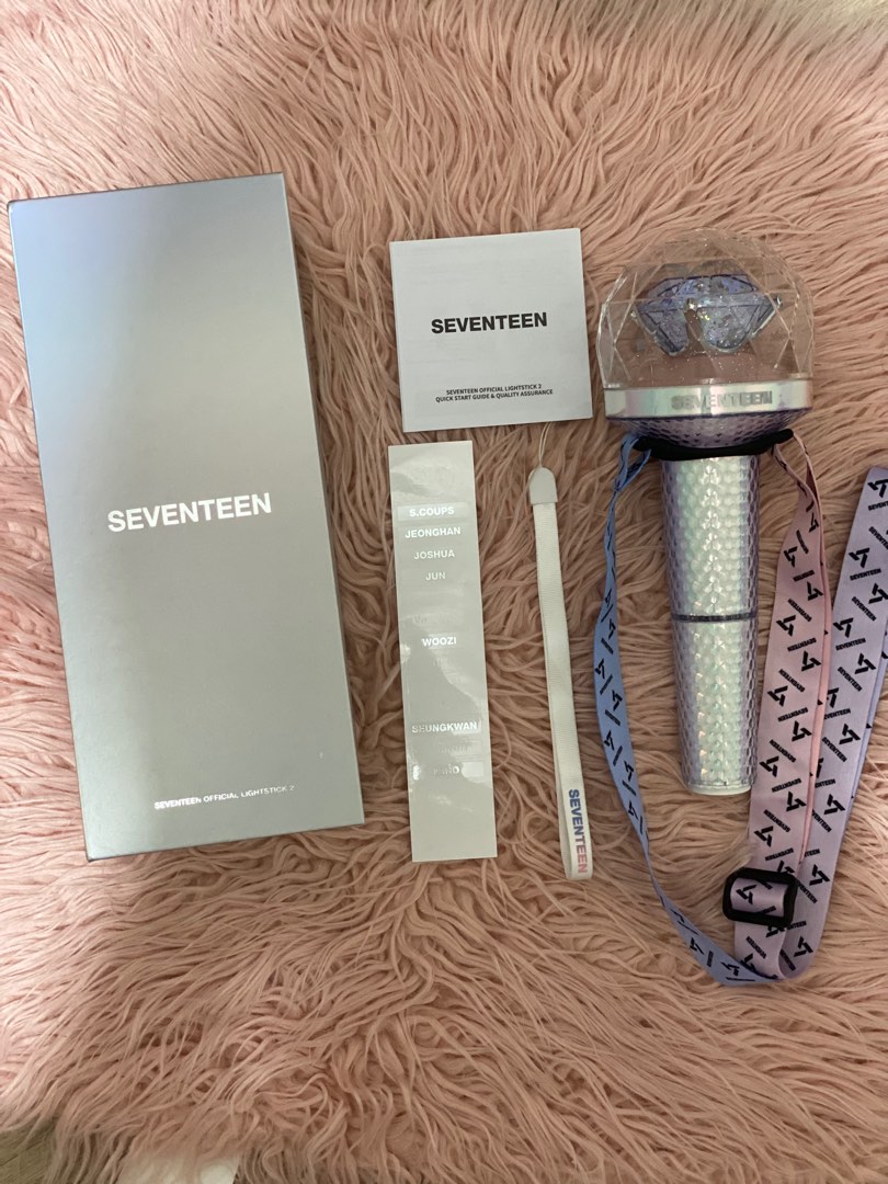 Carat Bong V2 Seventeen Official Lightstick, Hobbies & Toys ...