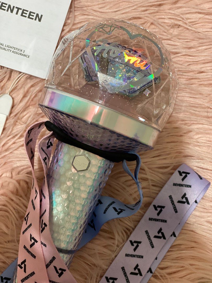Carat Bong V2 Seventeen Official Lightstick, Hobbies & Toys, Memorabilia & Collectibles, K-Wave ...