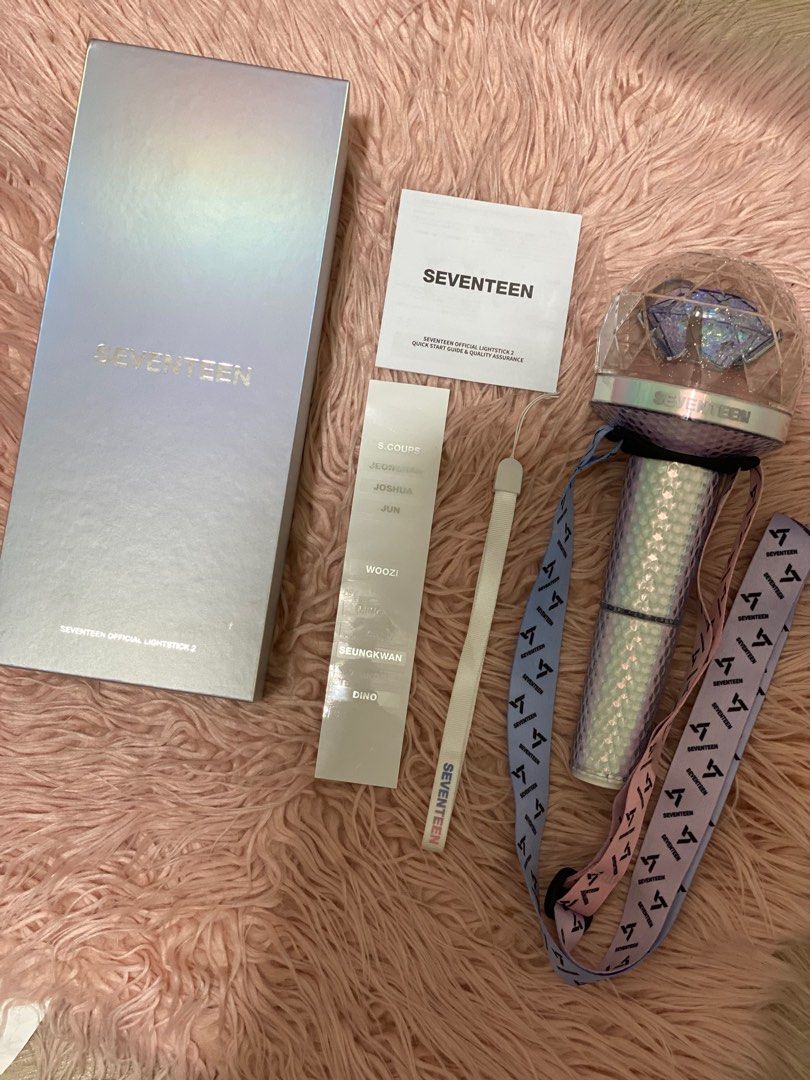 Carat Bong V2 Seventeen Official Lightstick, Hobbies & Toys, Memorabilia & Collectibles, K-Wave ...