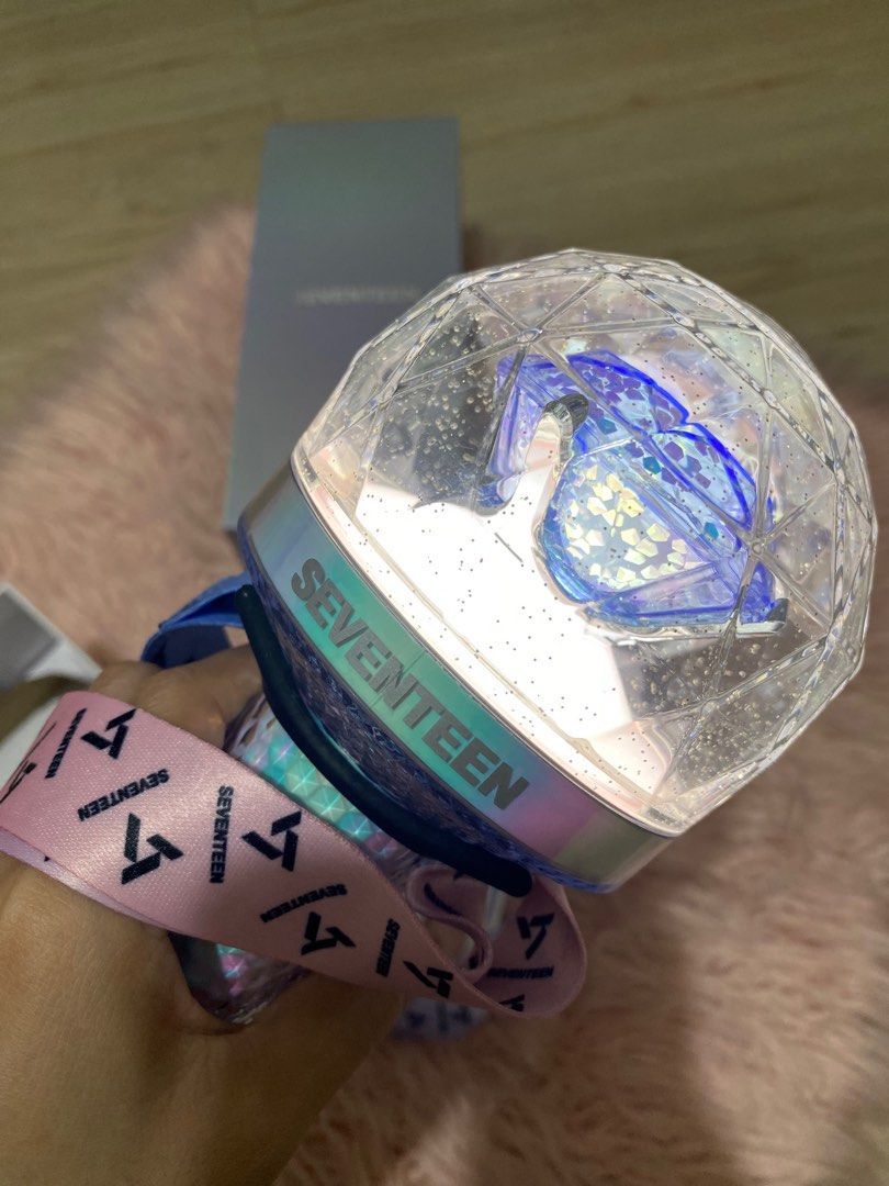 Carat Bong V2 Seventeen Official Lightstick, Hobbies & Toys, Memorabilia & Collectibles, K-Wave ...