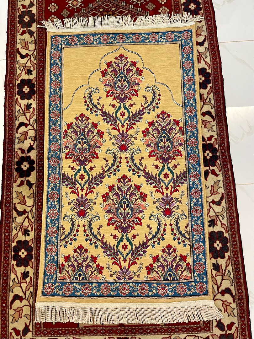 Carpet - Ornate Turkish Sejadah, Furniture & Home Living, Home Decor ...