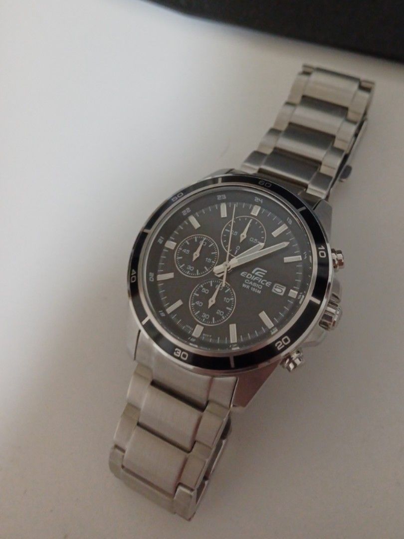 Casio edifice chronograph EFR-526D-1AV, Men's Fashion, Watches ...