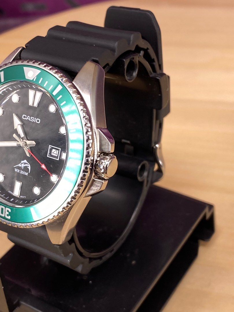 Casio Quartz Diver 200m, 男裝, 手錶及配件, 手錶 - Carousell