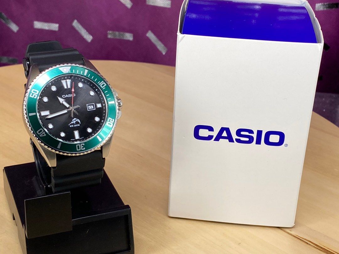 Casio Quartz Diver 200m, 男裝, 手錶及配件, 手錶 - Carousell