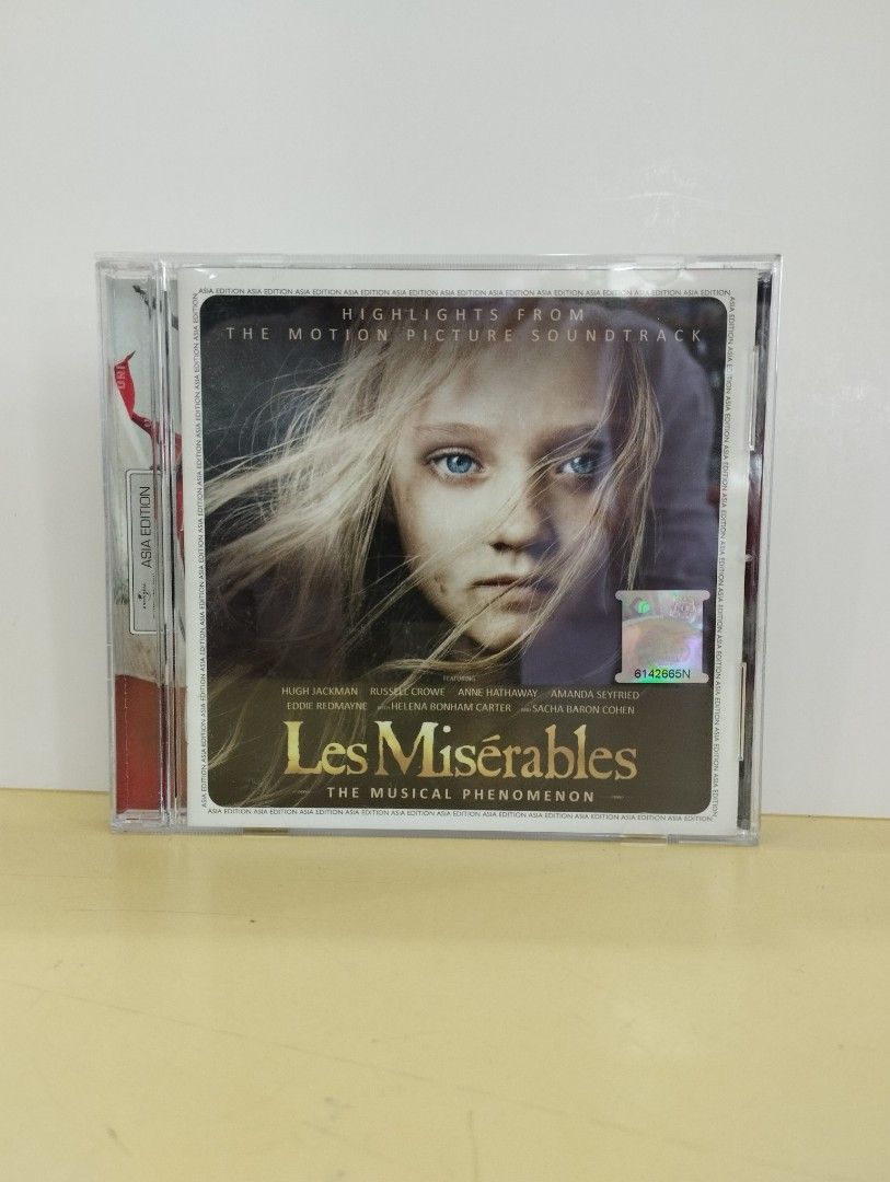 (CD) Les Miserables The Musical Phenomenon, Hobbies & Toys, Music ...