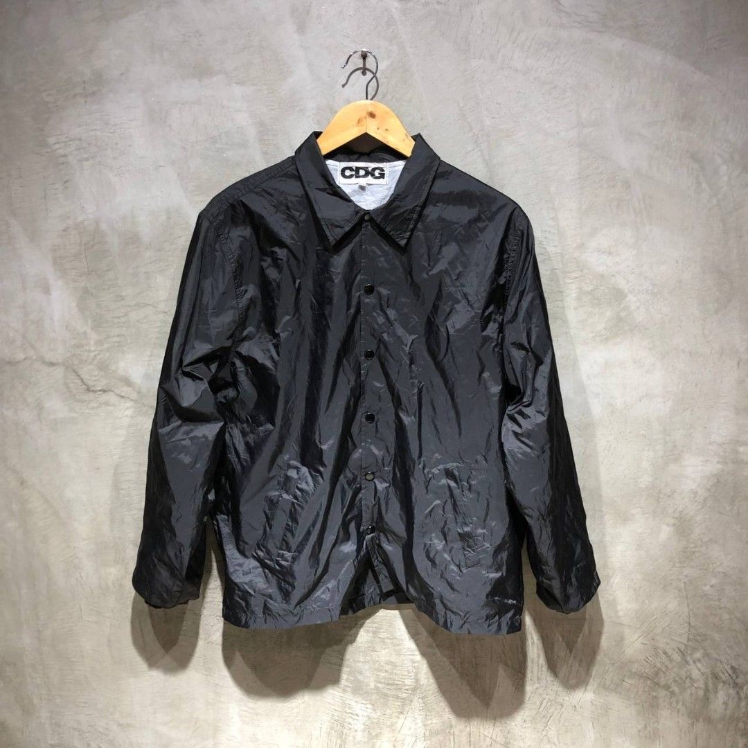 CDG "My Energy Comes From Freedom" coach jacket, Men's Fashion, Coats ...