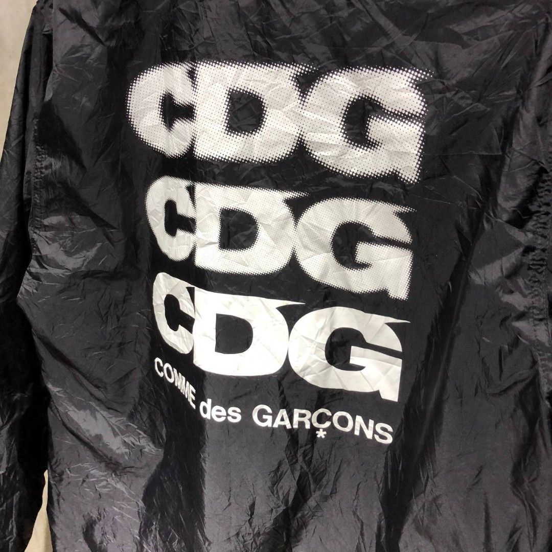 CDG "My Energy Comes From Freedom" coach jacket, Men's Fashion, Coats ...