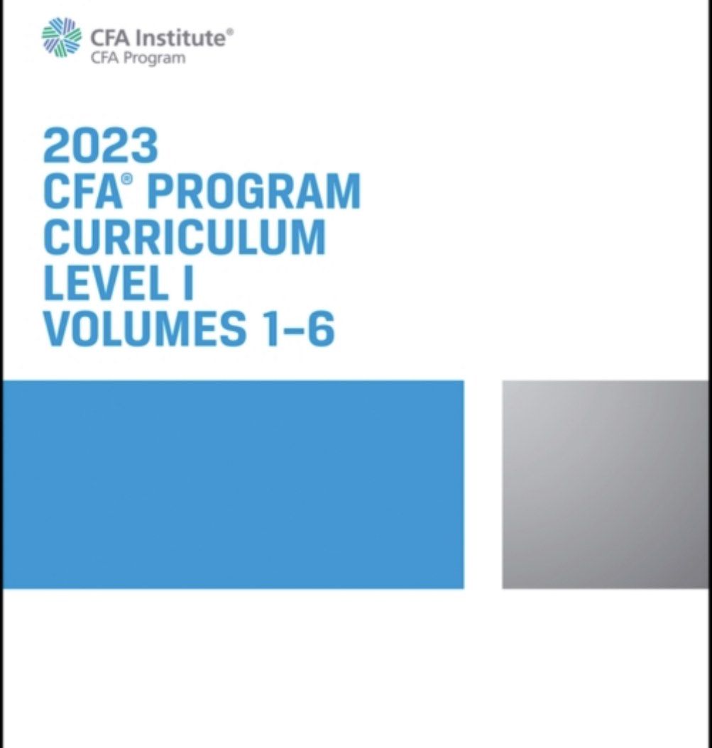 CFA level 1 textbook official version, Hobbies & Toys, Books ...