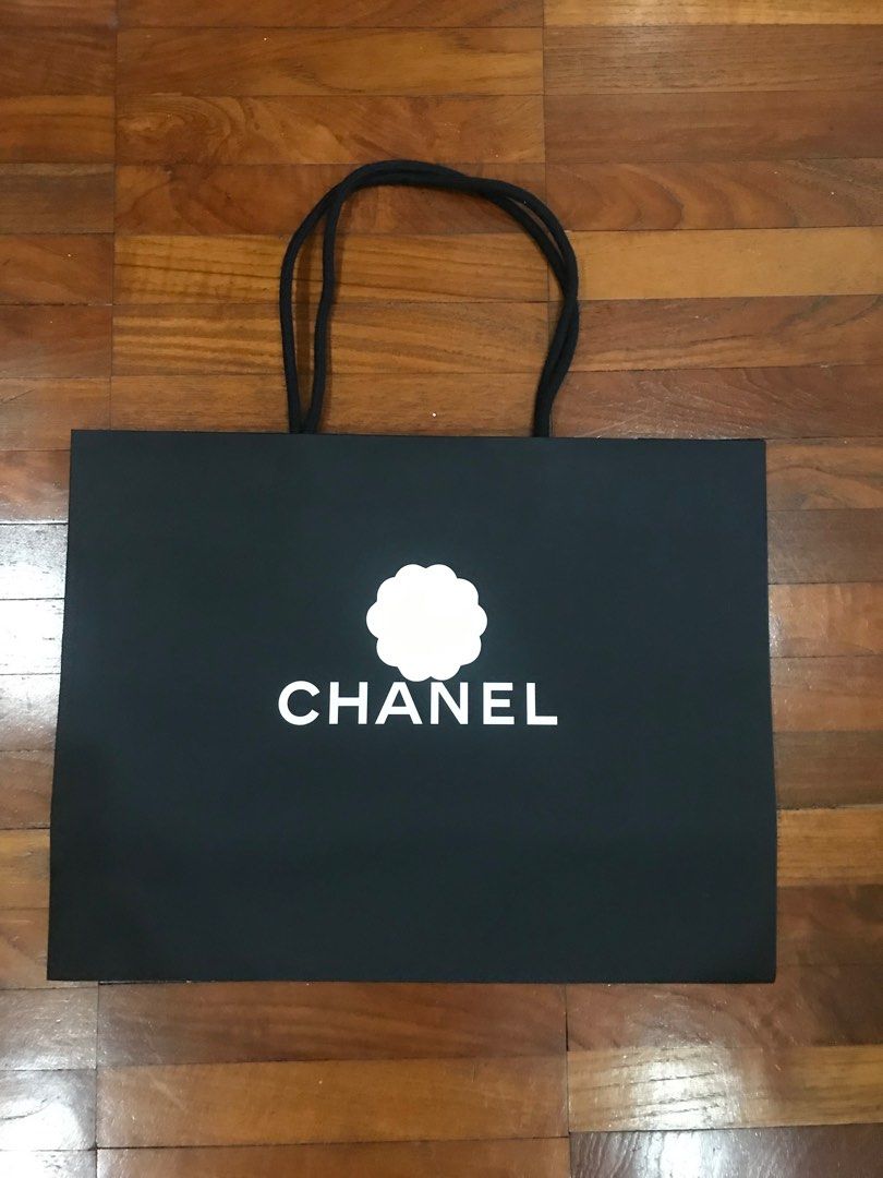 Chanel Paper Bag, Luxury, Accessories on Carousell