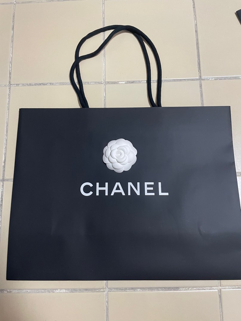 Chanel Paper Bag, Luxury, Accessories on Carousell