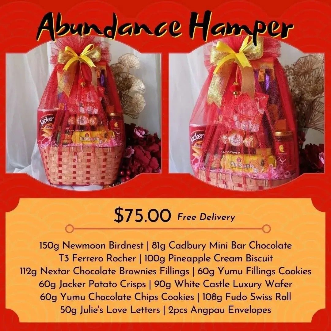 Chinese New Year Halal Food Hamper CNY, Food & Drinks, Gift Baskets ...