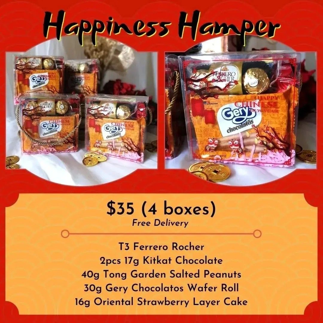 Chinese New Year Halal Food Hamper CNY, Food & Drinks, Gift Baskets ...