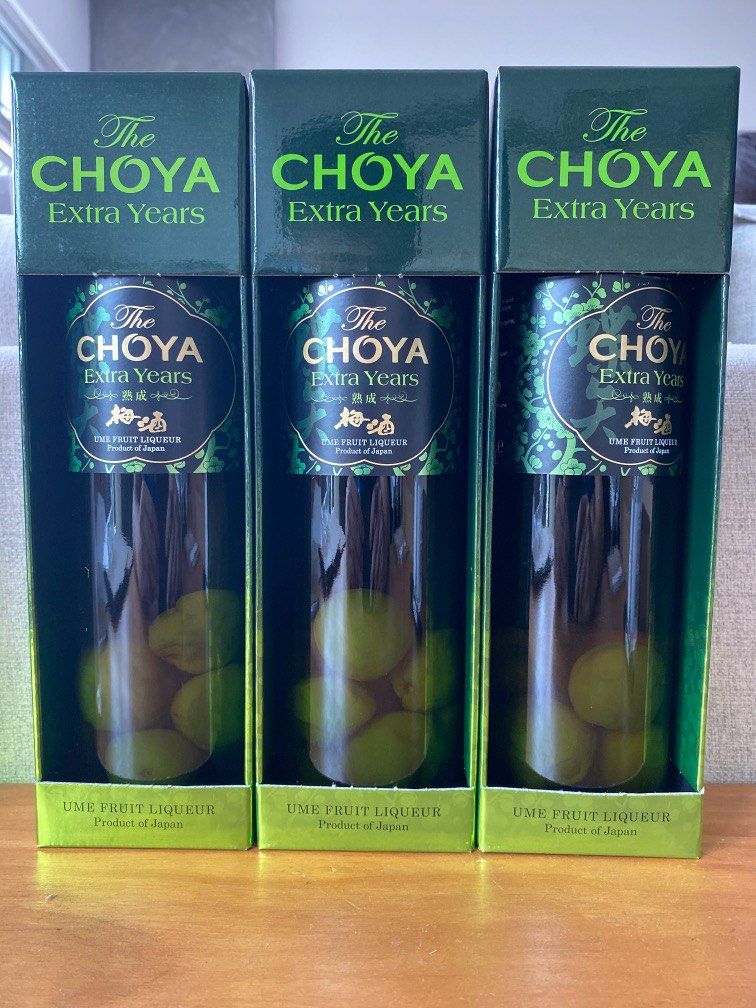 Choya extra years umeshu, Food & Drinks, Alcoholic Beverages on Carousell