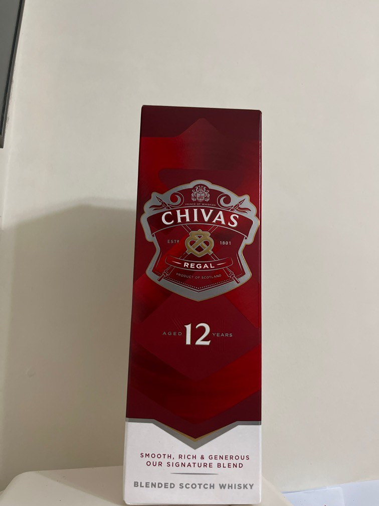 Chivas Regal 12 Years 700ml, Food & Drinks, Alcoholic Beverages on Carousell