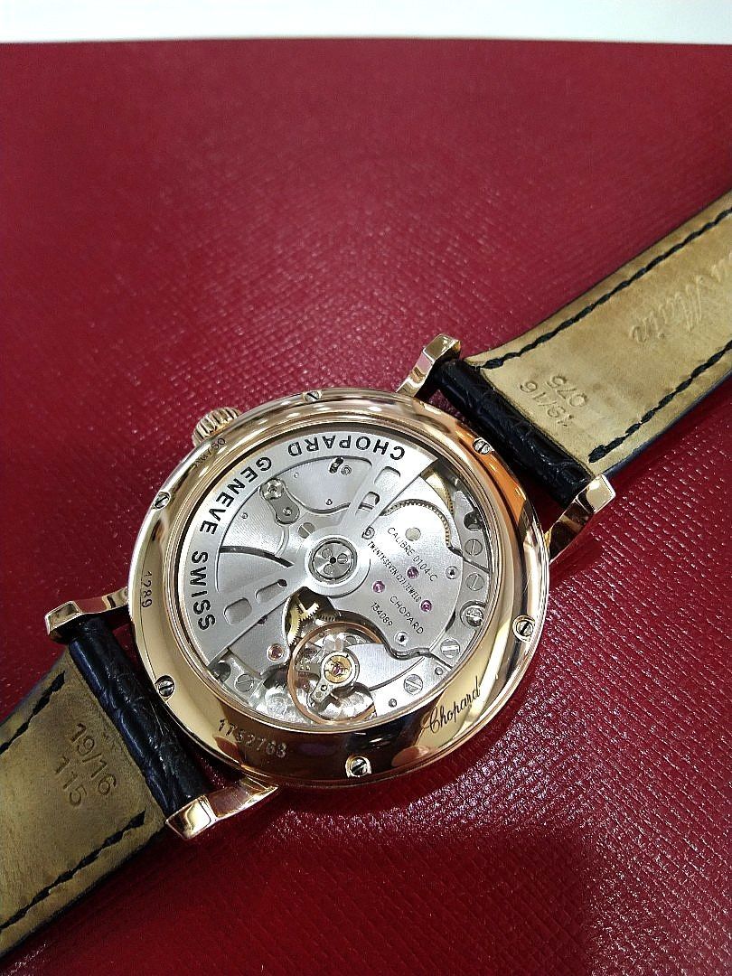 Chopard automatic in 18k gold, Luxury, Watches on Carousell
