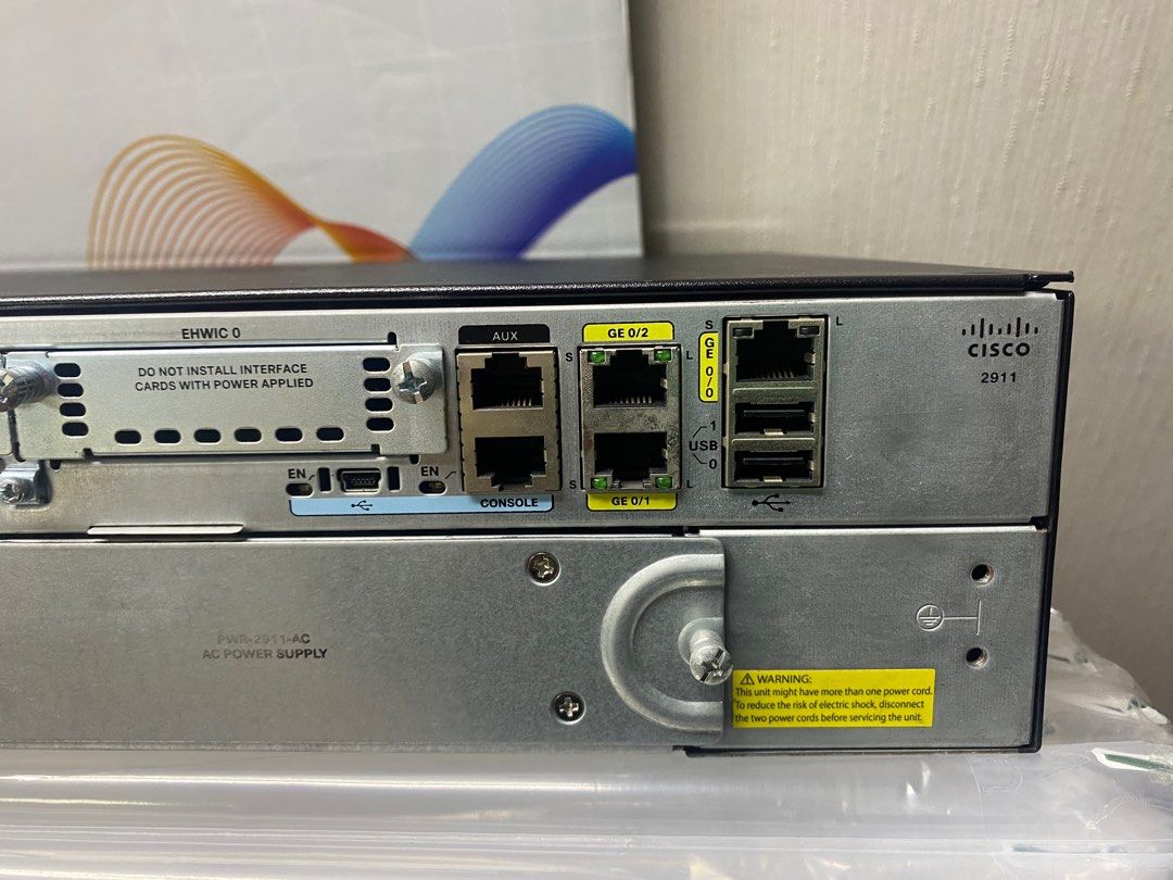 Cisco 2911 Router, 電腦＆科技, 商務用科技產品 - Carousell