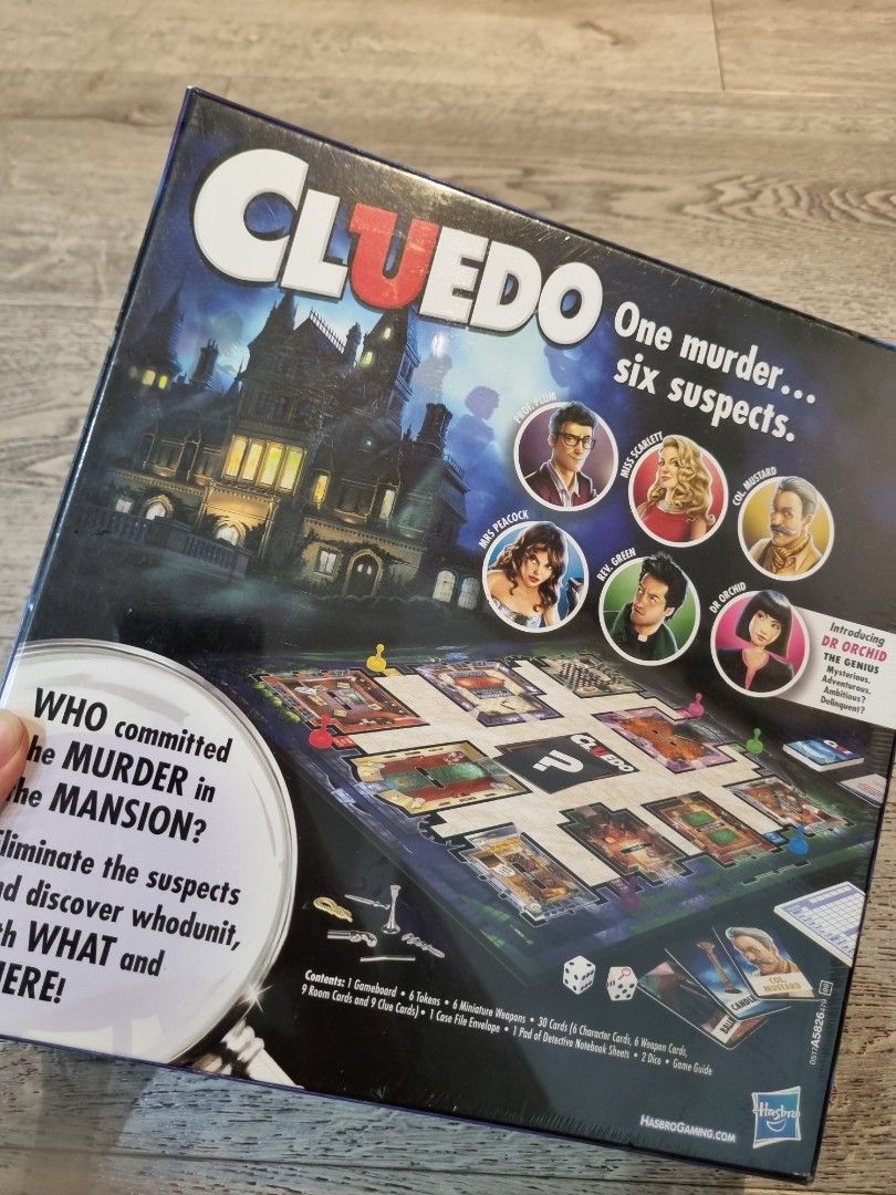 Cluedo boardgame, Hobbies & Toys, Toys & Games on Carousell