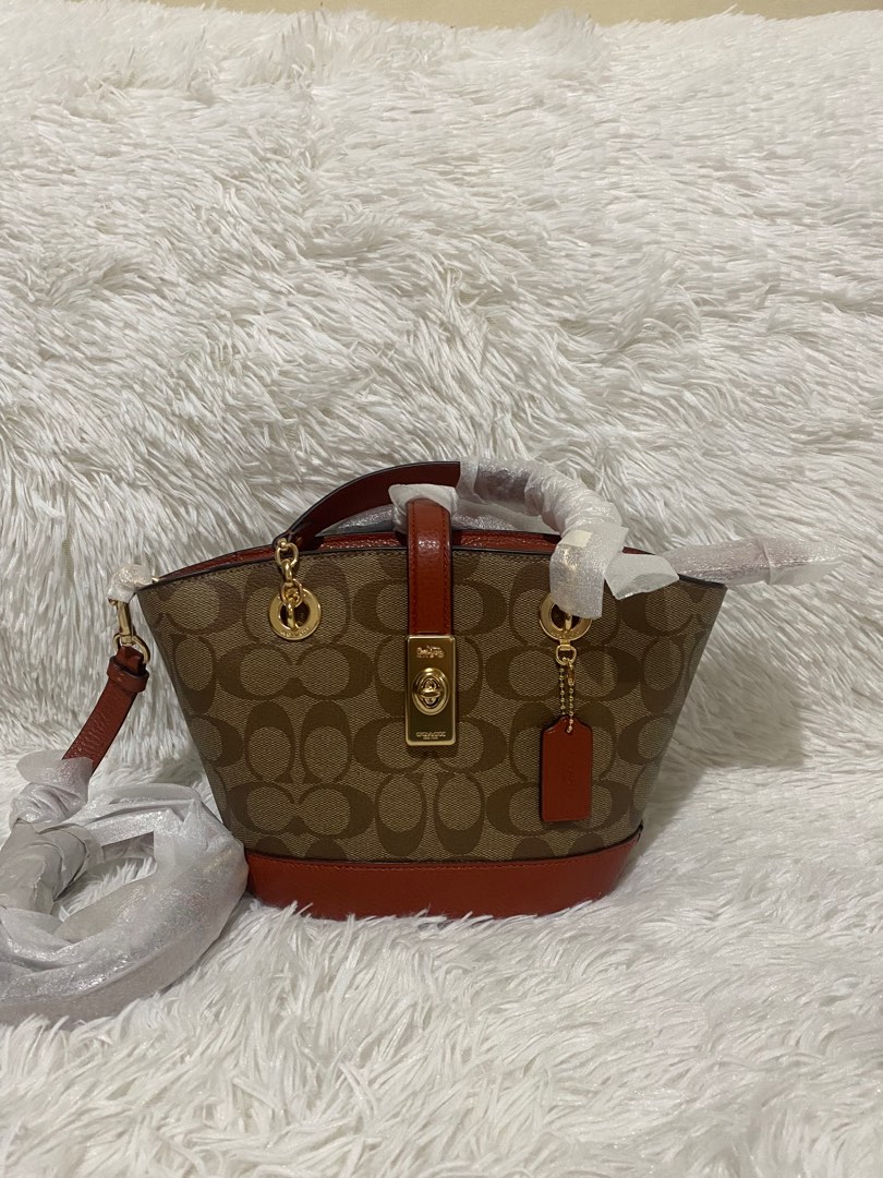Coach lane bucket, Luxury, Bags & Wallets on Carousell
