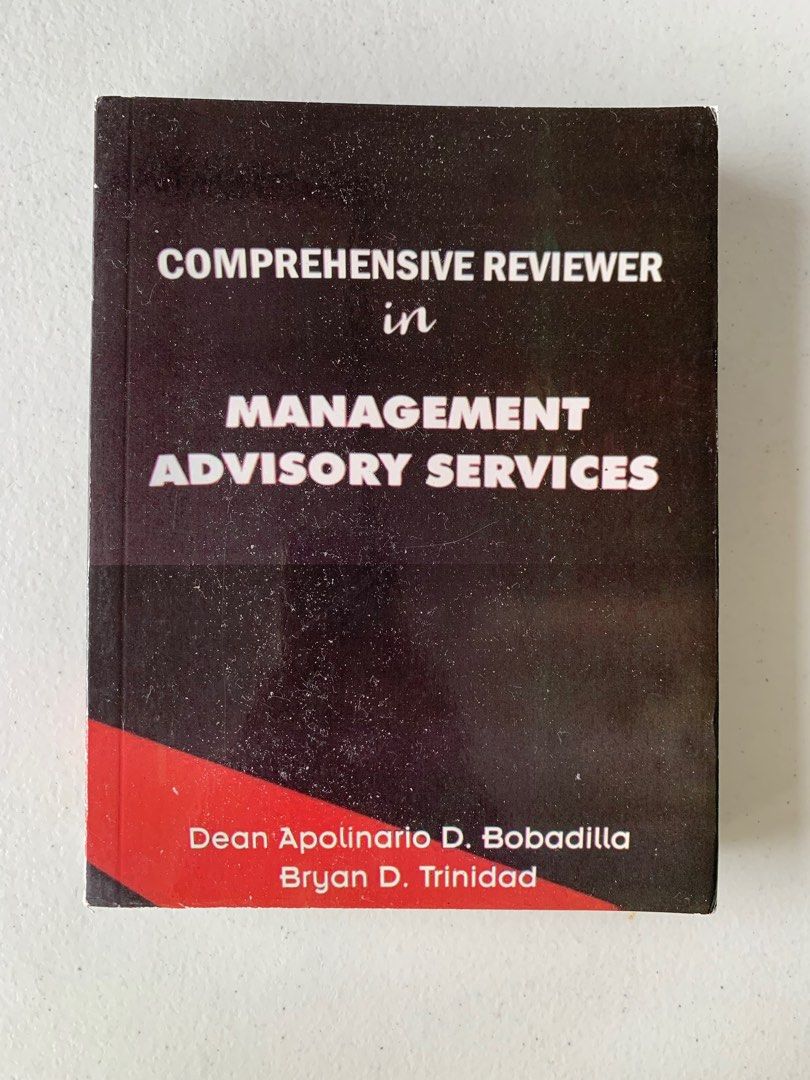 Comprehensive Reviewer in Management Advisory Services by Bobadilla ...