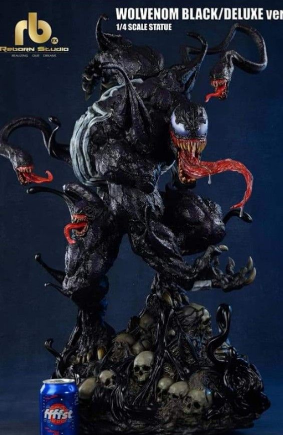Custom Wolvenom Venom statue, Hobbies & Toys, Toys & Games on Carousell