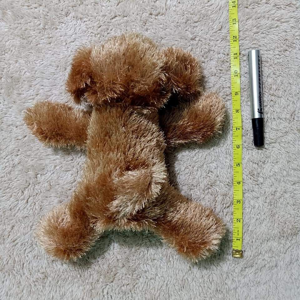 CUTE FURRY BROWN DOG (11 to 12 inches), Hobbies & Toys, Toys & Games on ...