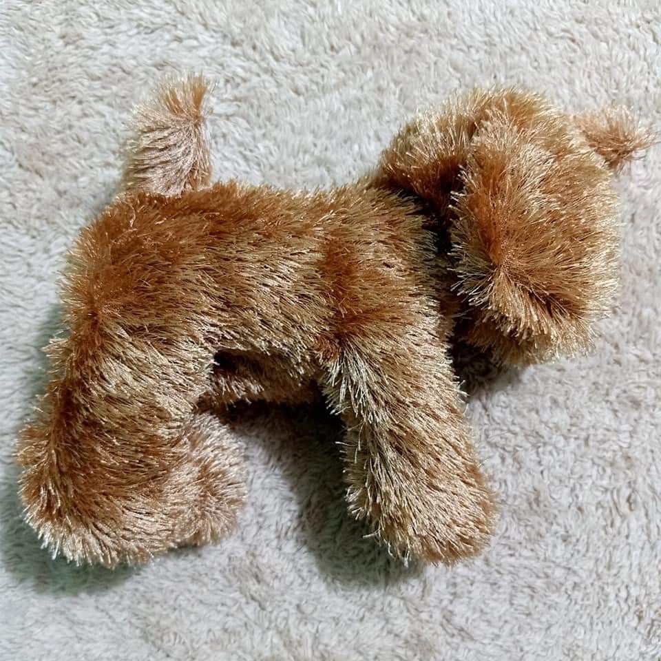 CUTE FURRY BROWN DOG (11 to 12 inches), Hobbies & Toys, Toys & Games on ...