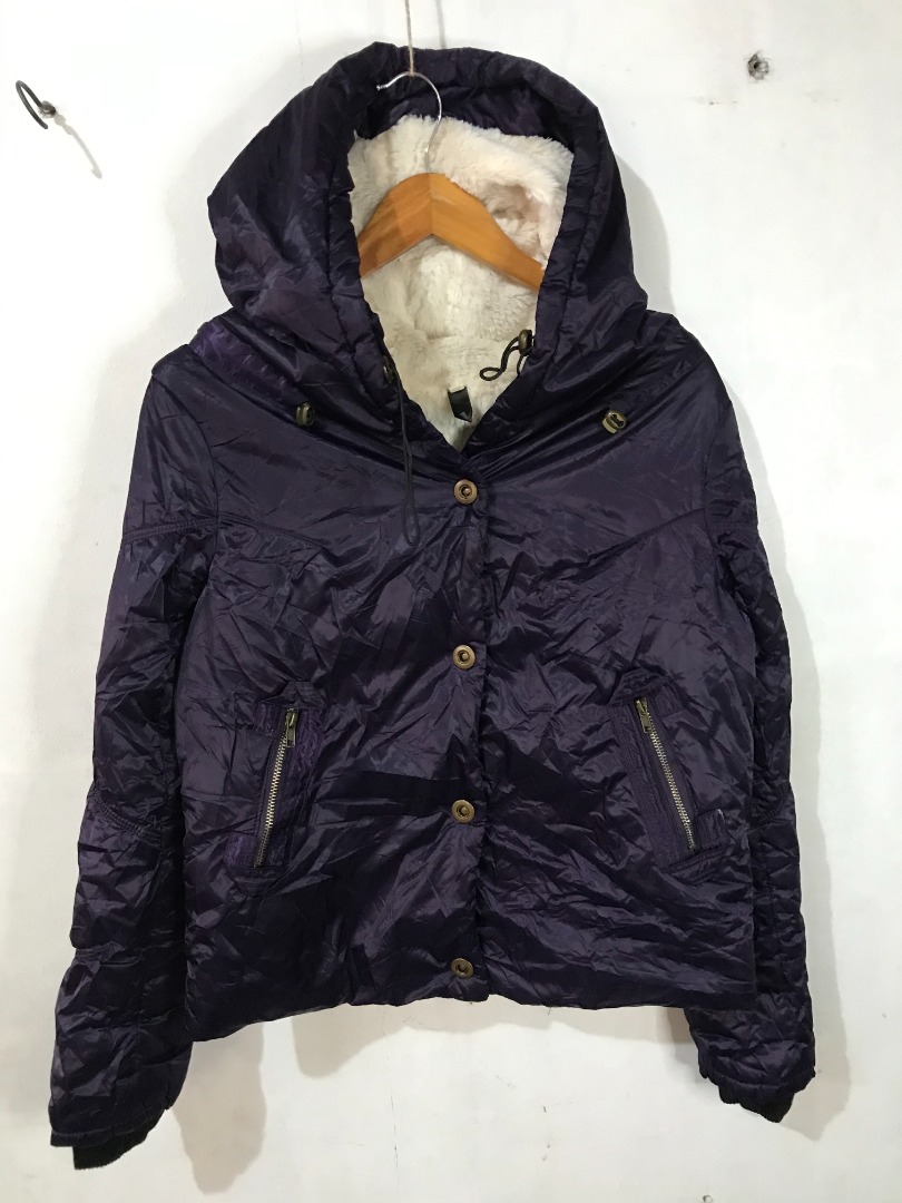 DARK VIOLET JACKET, Women's Fashion, Coats, Jackets and Outerwear on ...