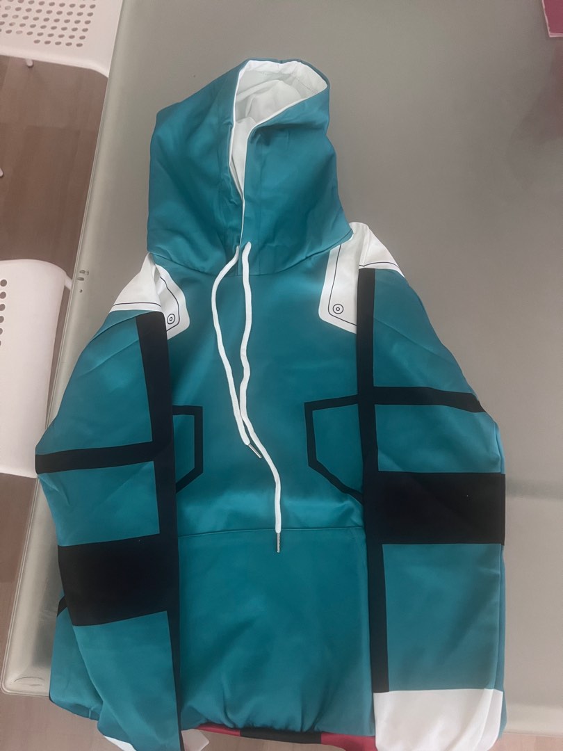 Deku jacket MHA, Men's Fashion, Tops & Sets, Hoodies on Carousell