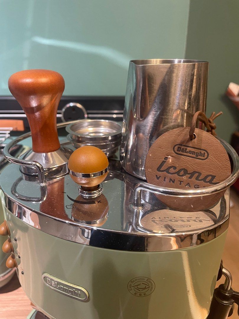 DeLonghi ICONA Vintage Coffee Espresso Machine, Furniture & Home Living ...